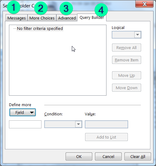 Outlook Query Builder for advance search - Deeps Online Outlook Query Builder for advance search - Deeps Online